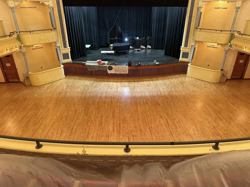 Traverse City Opera House Hardwood Floor Restoration - Traverse City ...